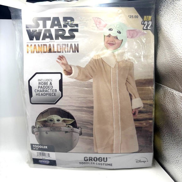 Star Wars | Costumes | Star Wars The Mandalorian Grogu Costume Toddler ...